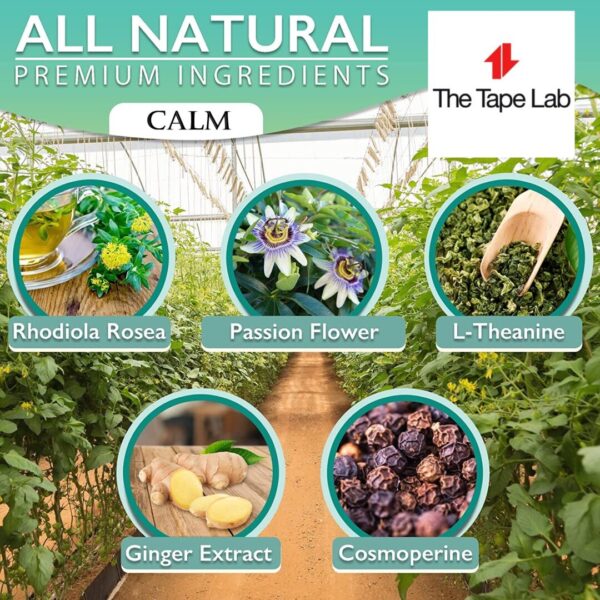 Calm Transdermal Patch - The Tape Lab